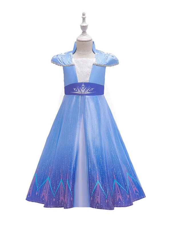Frozen 2 Elsa jurk met sleep zomer - Frozen jurken voor de beste prijs!