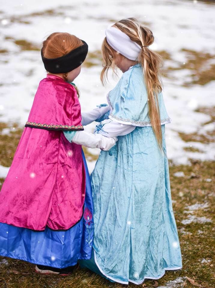 Roze Anna cape | Vind hier jouw perfecte Frozen outfit!