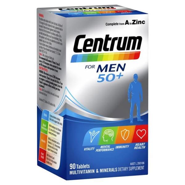 CENTRUM MEN 50+ – Unique Pharmacy