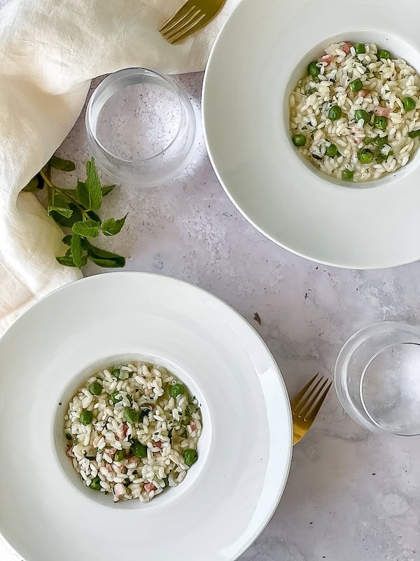 Risi e Bisi (Rice and Peas) | Italian Kitchen Confessions