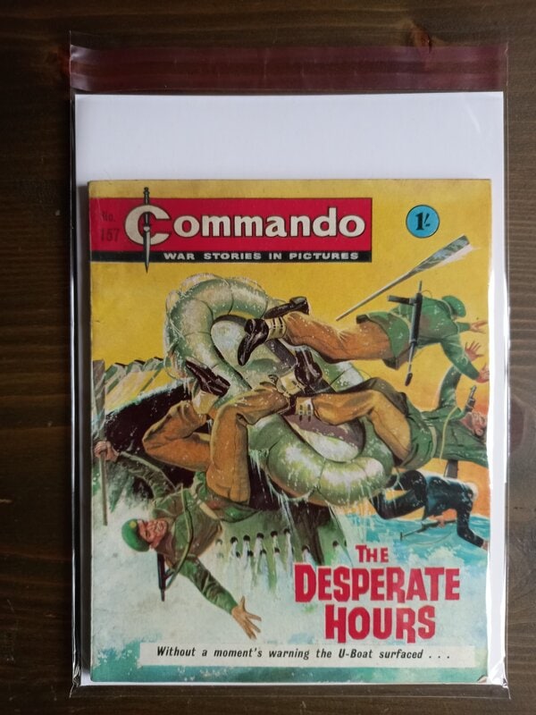 Commando Comic No. 157 - The Desperate Hours - LetsGoCommando