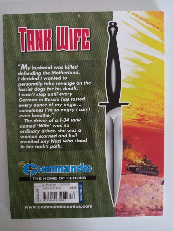 Commando Comic No. 5311 - Tank Wife - LetsGoCommando