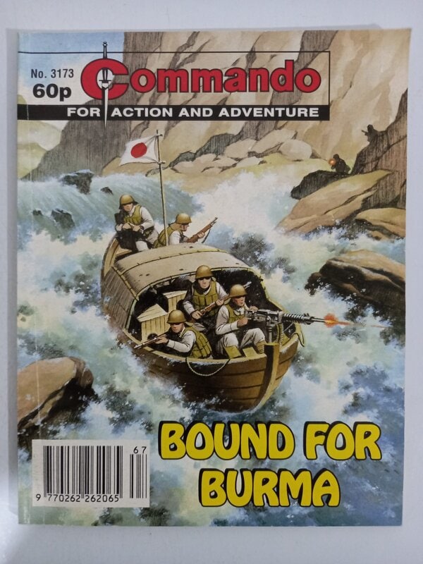Commando Comic No. 3173 - Bound For Burma - LetsGoCommando