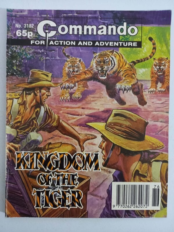 Commando Comic No. 3182 - Kingdom Of The Tiger - LetsGoCommando