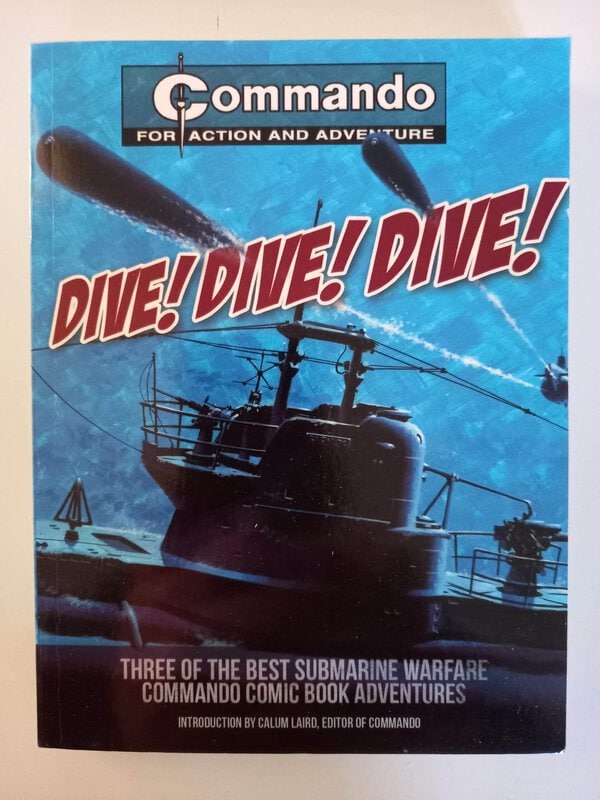 Commando Book - Dive Dive Dive - LetsGoCommando