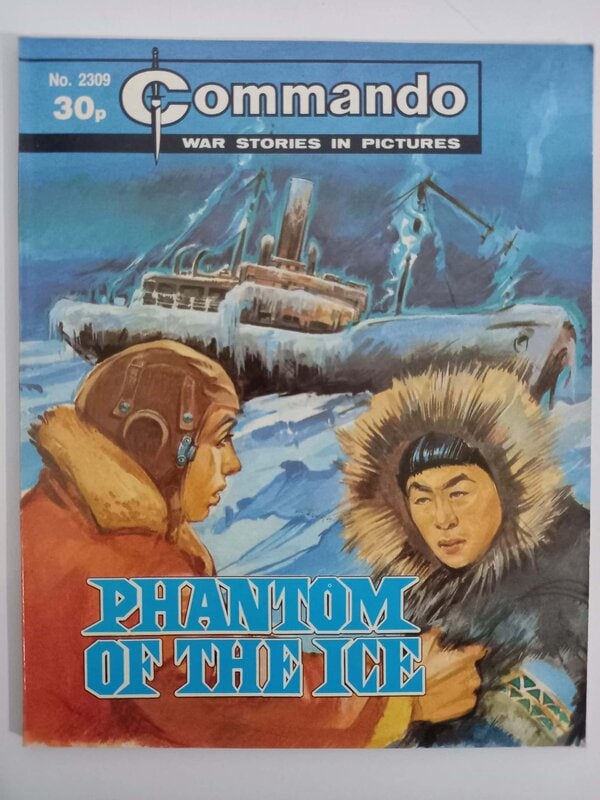 Commando Comic No. 2309 - Phantom Of The Ice - LetsGoCommando