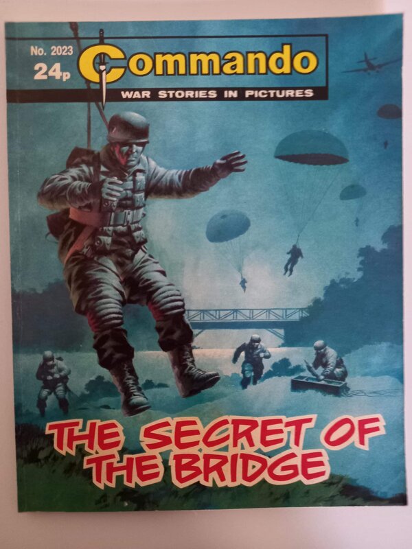 Commando Comic No. 2023 - The Secret Of The Bridge - LetsGoCommando