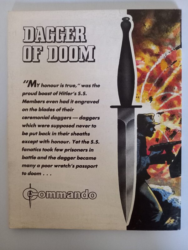 Commando Comic No. 2557 - Dagger Of Doom - LetsGoCommando