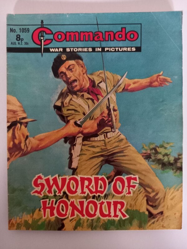 Commando Comic No. 1059 - Sword Of Honour - LetsGoCommando