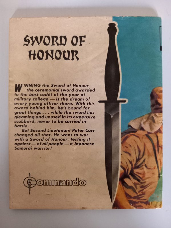 Commando Comic No. 1059 - Sword Of Honour - LetsGoCommando