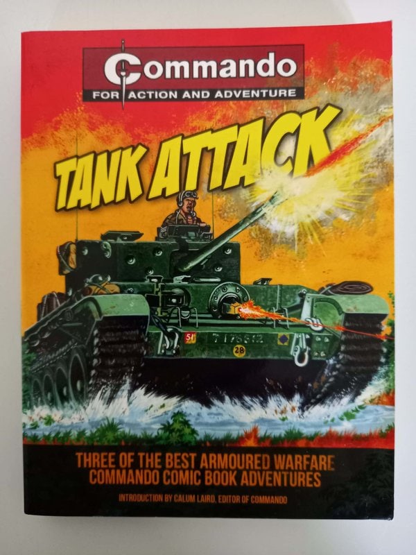 Commando Book - Tank Attack - LetsGoCommando