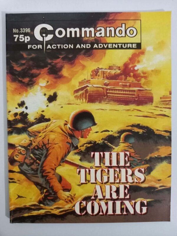 Commando Comic No. 3396 - The Tigers Are Coming - LetsGoCommando