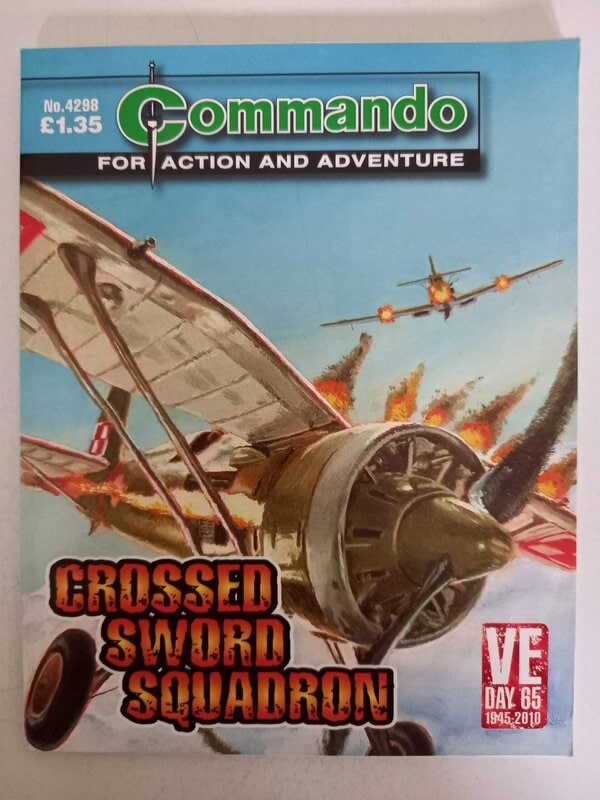 Commando Comic No. 4298 - Crossed Sword Squadron - LetsGoCommando