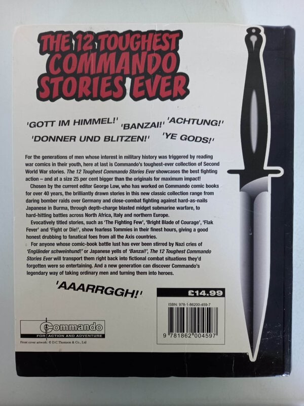 Commando Book - The 12 Toughest Commando Stories Ever - LetsGoCommando