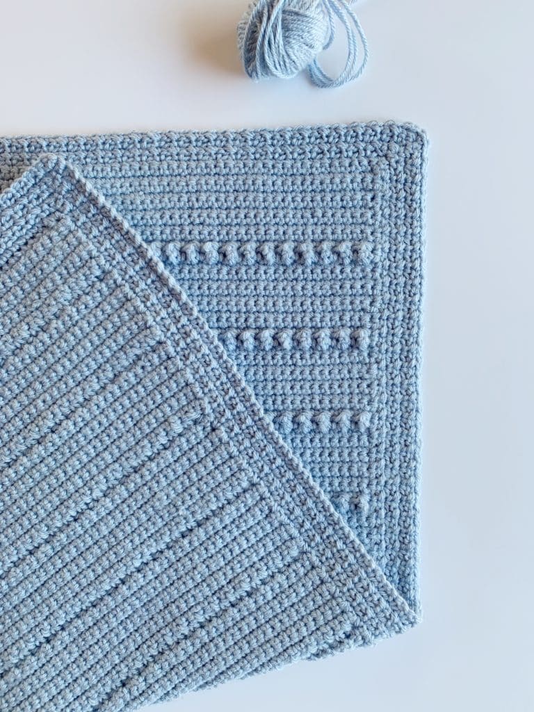 Annie's Crochet Textured Lines Baby Blanket - Daisy Farm Crafts