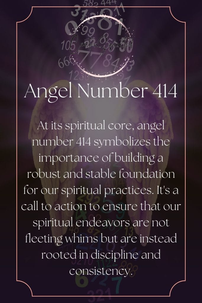 Angel Number 414 - Spiritual Meaning and Symbolism