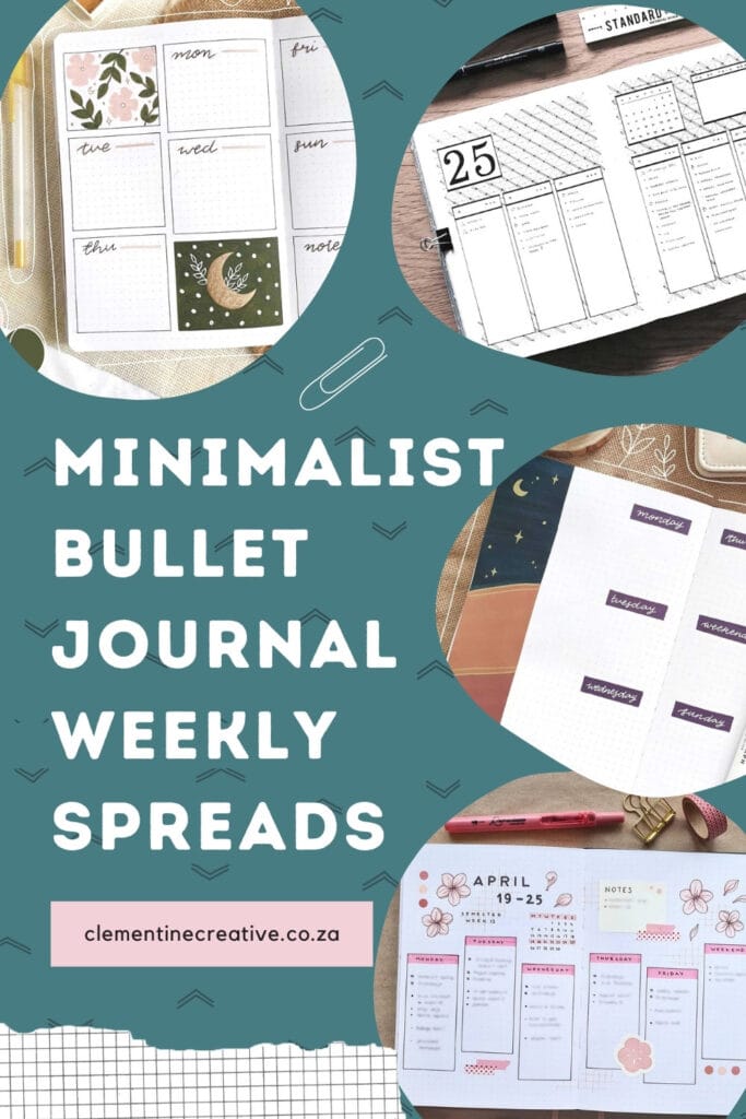 Bullet Journal Monthly Calendar Templates (Free Printable PDF ...