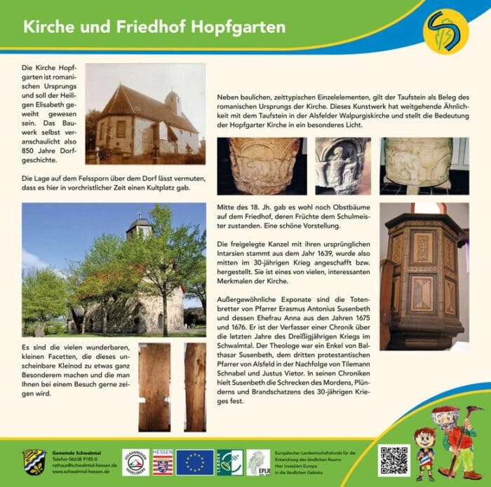 Kirche und Friedhof Hopfgarten - Gemeinde Schwalmtal | Hessen