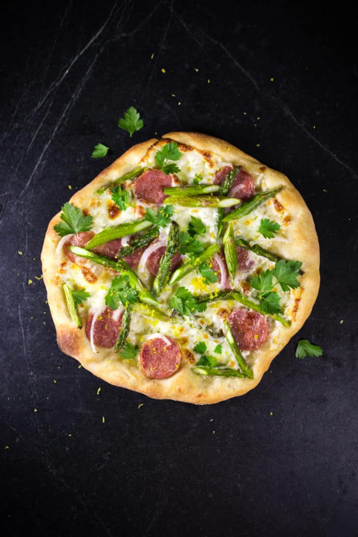 Asparagus Pizza Recipe