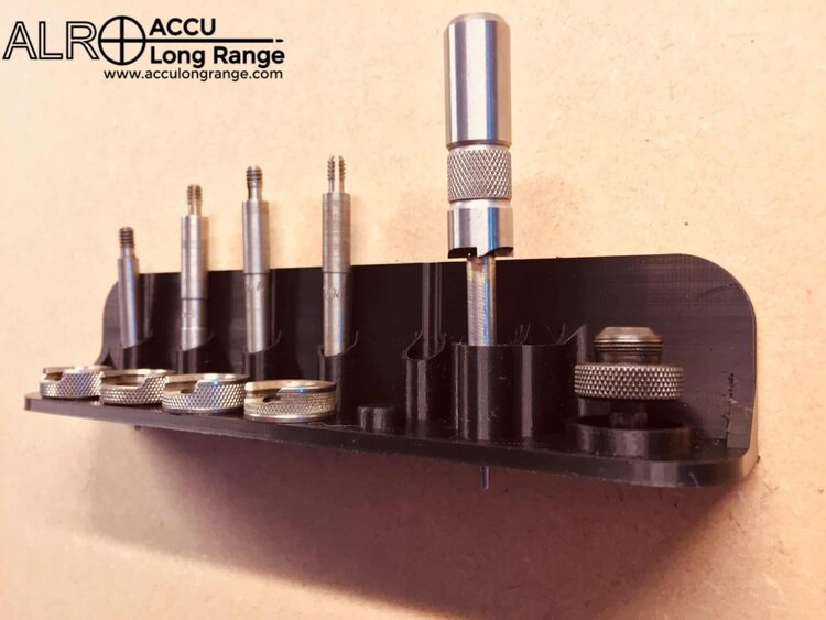 Lee case trimming equipment Wall Organiser - ACCU Long Range