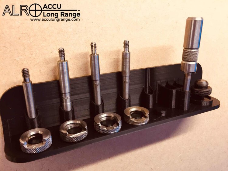 Lee case trimming equipment Wall Organiser - ACCU Long Range