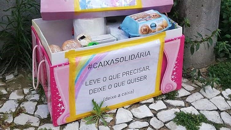 Caja solidaria como ayuda contra la pobreza - El Trapezio