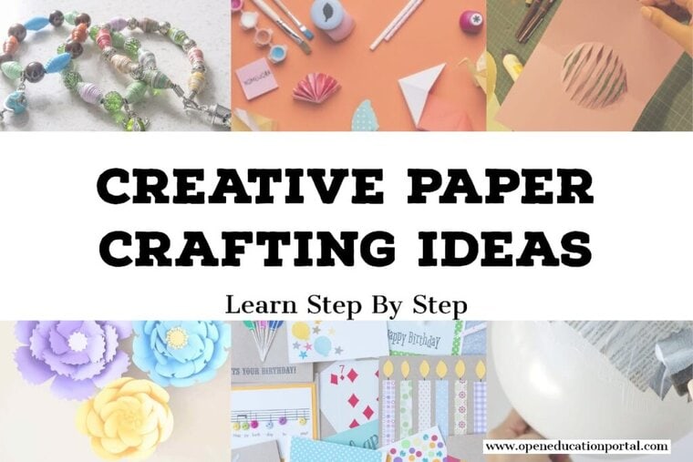 Creative Paper Crafting Ideas You Can Do Yourself | Learn Step By Step