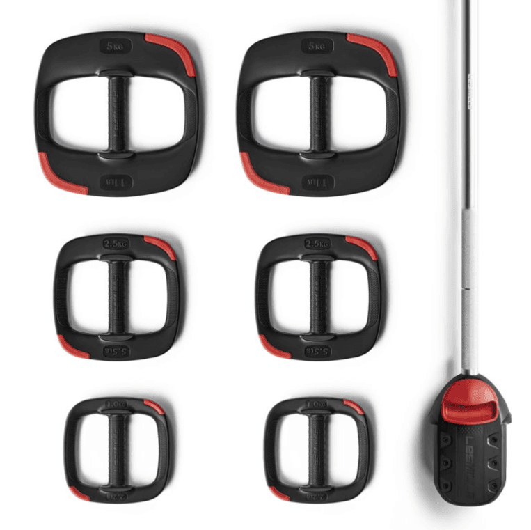 Kit complet SMARTBAR V2 LES MILLS - Barre et poids - Fitness.fr
