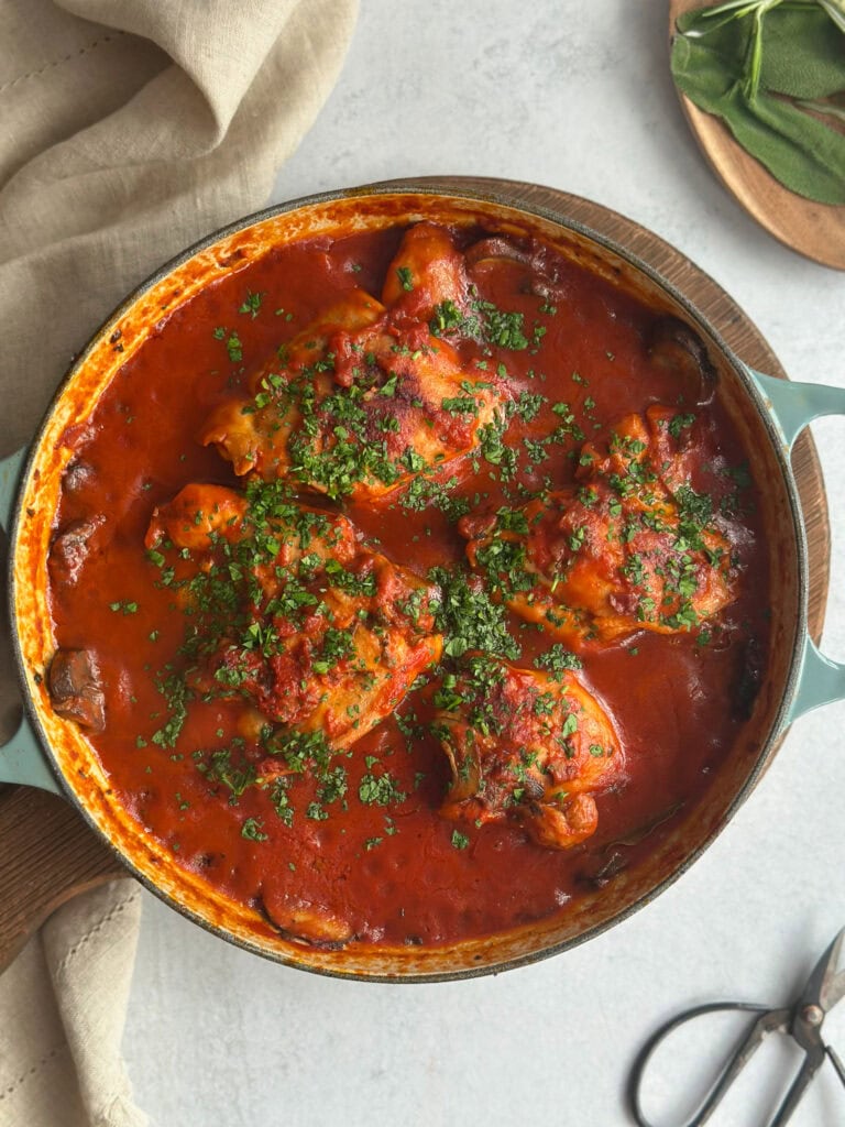 Classic Chicken Cacciatore (Pollo alla Cacciatora) – Italian Hunter ...