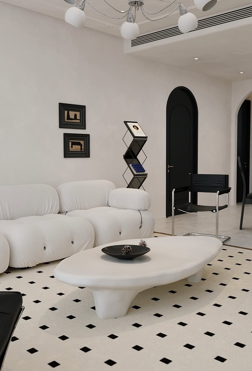 Tripod Low Coffee Table - Derlook