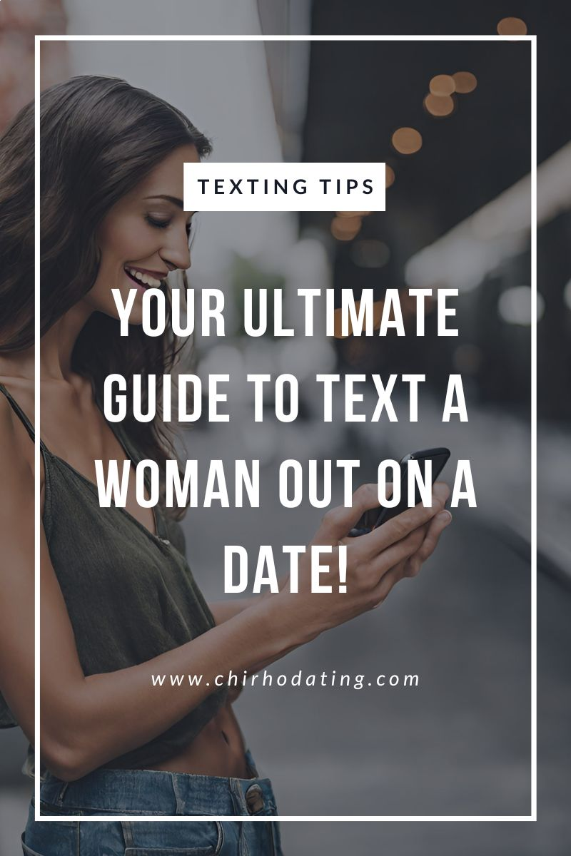 Text A Woman - Your Ultimate Guide To Become A Texting Genius - Chi Rho ...