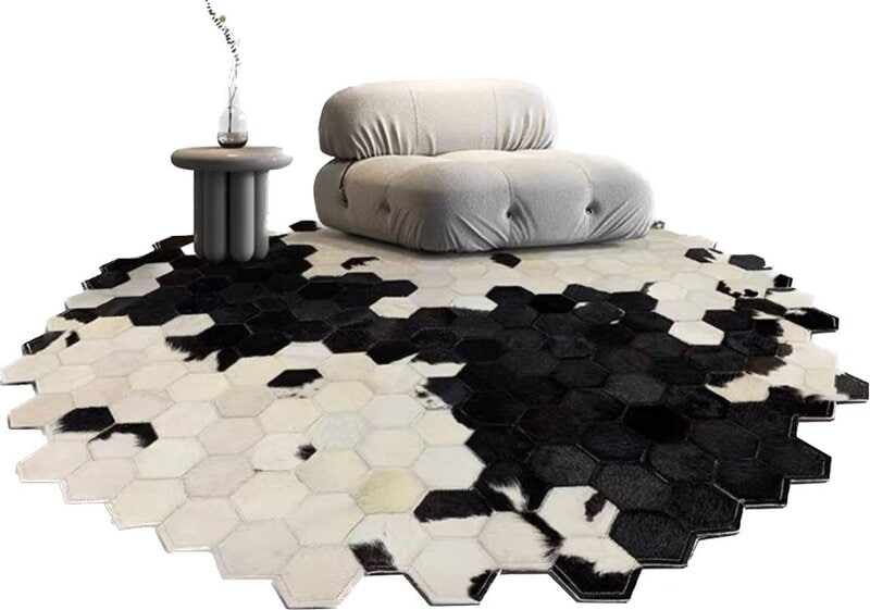 Patchwork Cowhide Rug - Derlook