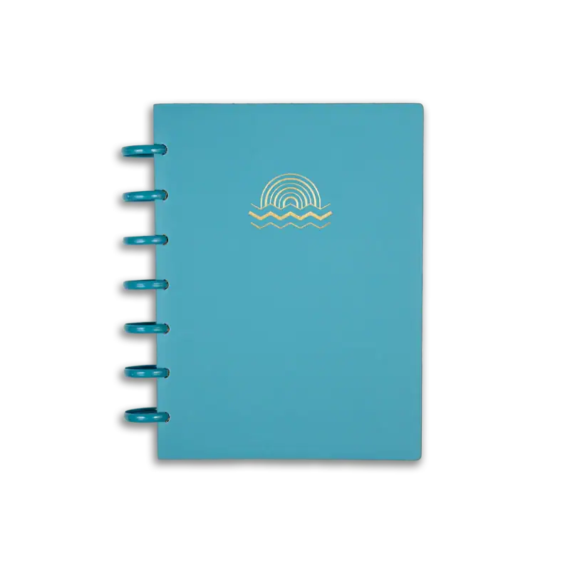 Wonderful A5 Discbound Notebook Shuffle BLUE - Dance of Chaos