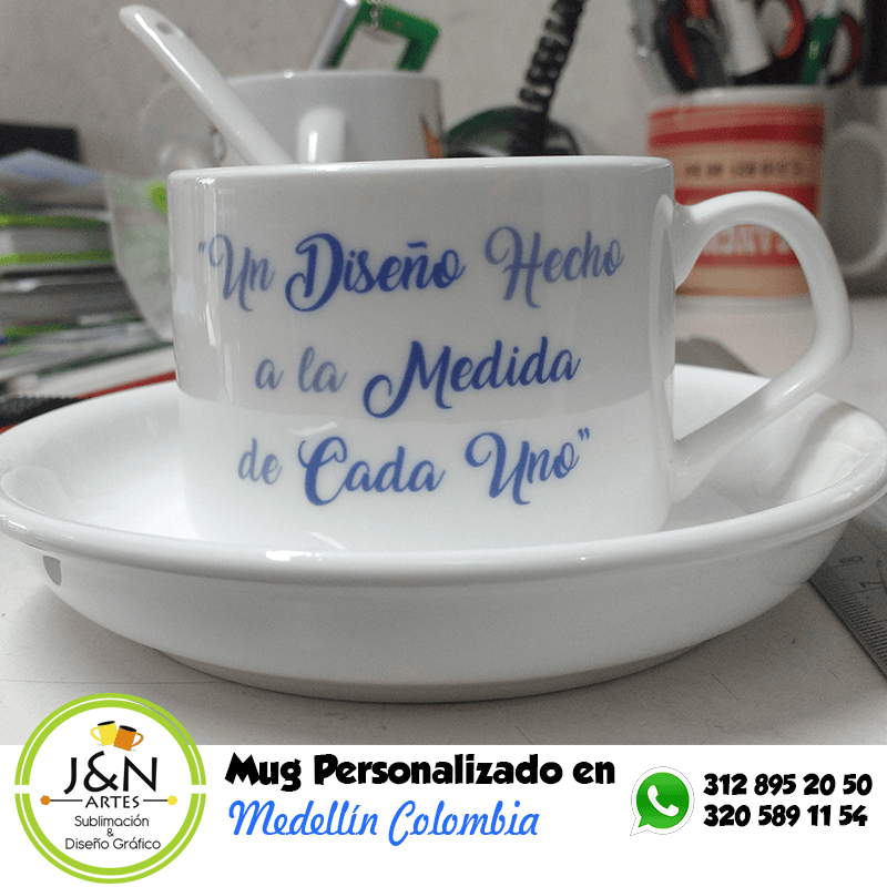 Mug Personalizado en Medellin - Posillos Vasos Tazas - Marcados