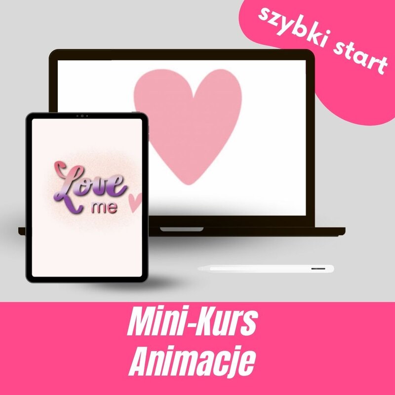 Mini-Kurs Procreate - animacje - Rysuje na tablecie