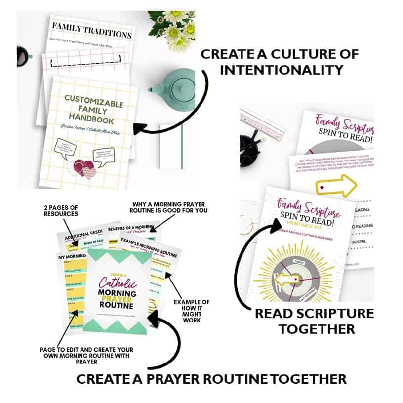 Quarantine Resources - Catholic Mom Vibes Roundup - Catholic Mom Vibes