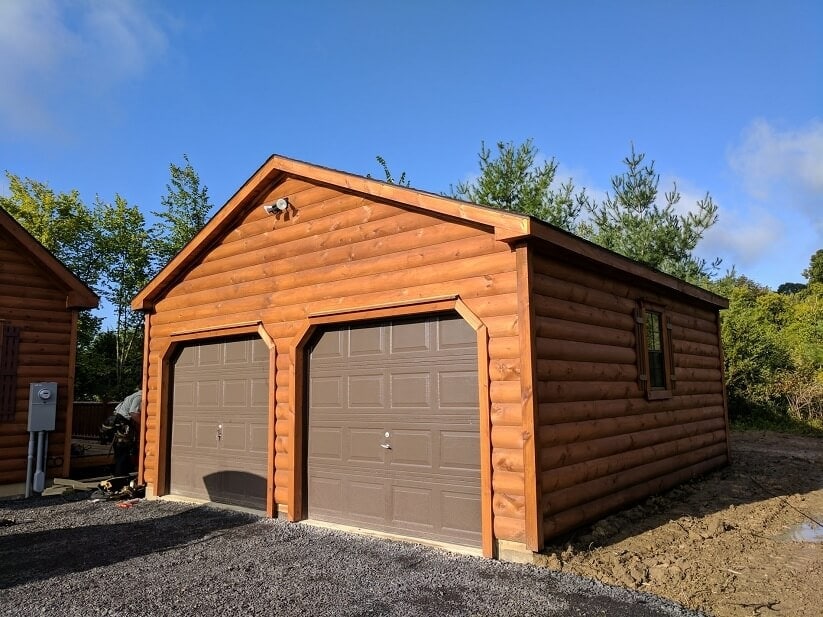 The Log Garage Kits Roundup: 8 Models to Suit Every Budget - Log Cabin Hub