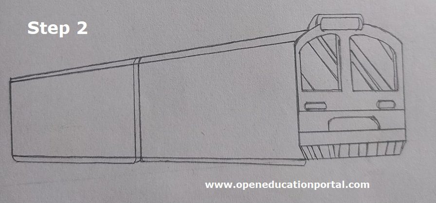 How to Draw Train | 3 Types of Train | Easy Step-Wise Guide with Images