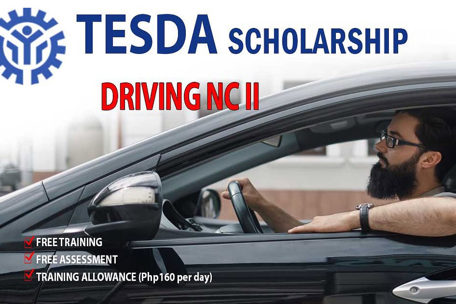 TESDA Driving NC II Scholarship with Allowance TESDA Driving NC II Scholarship with Allowance