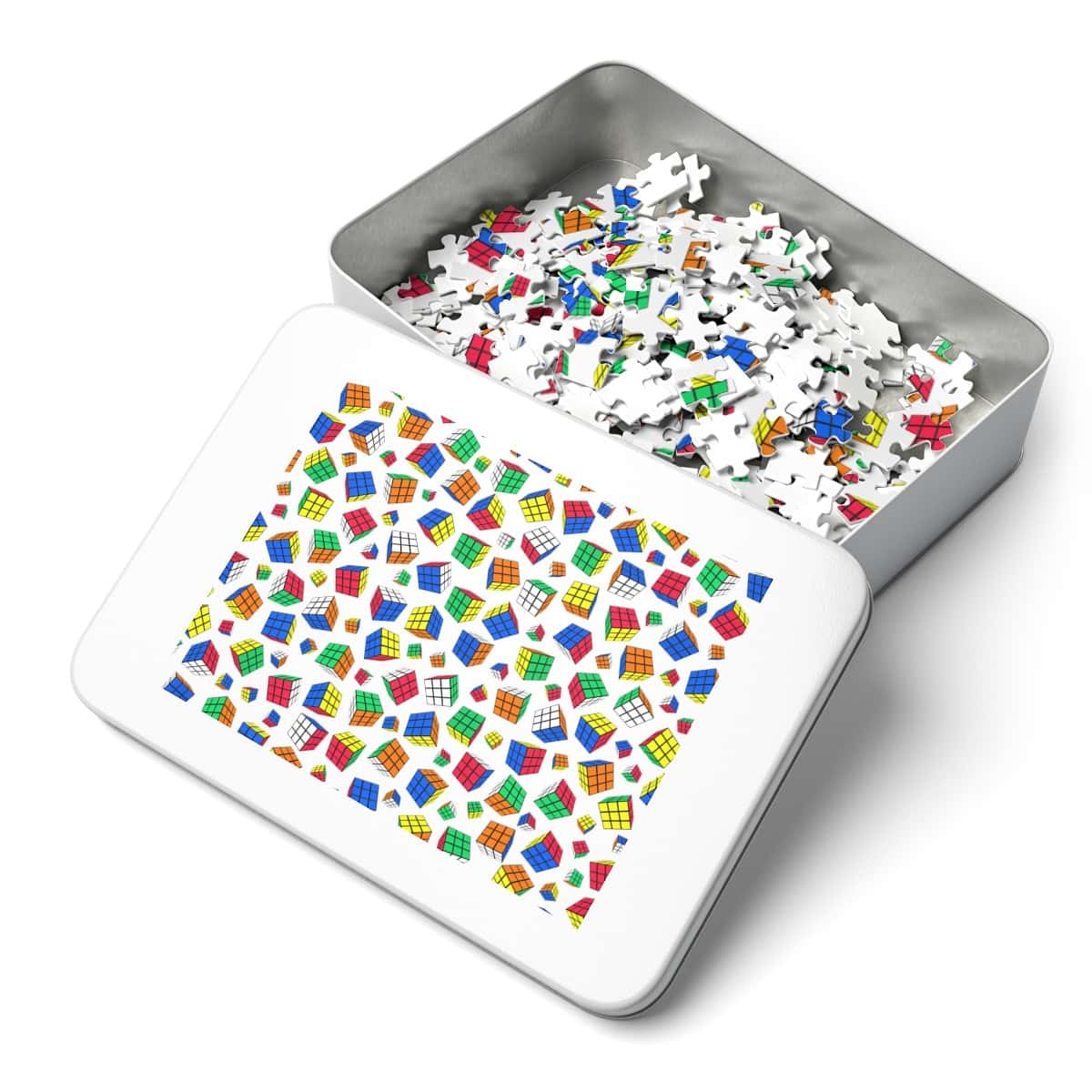 Rubik's Cube Jigsaw Puzzle - Intermediate Edition