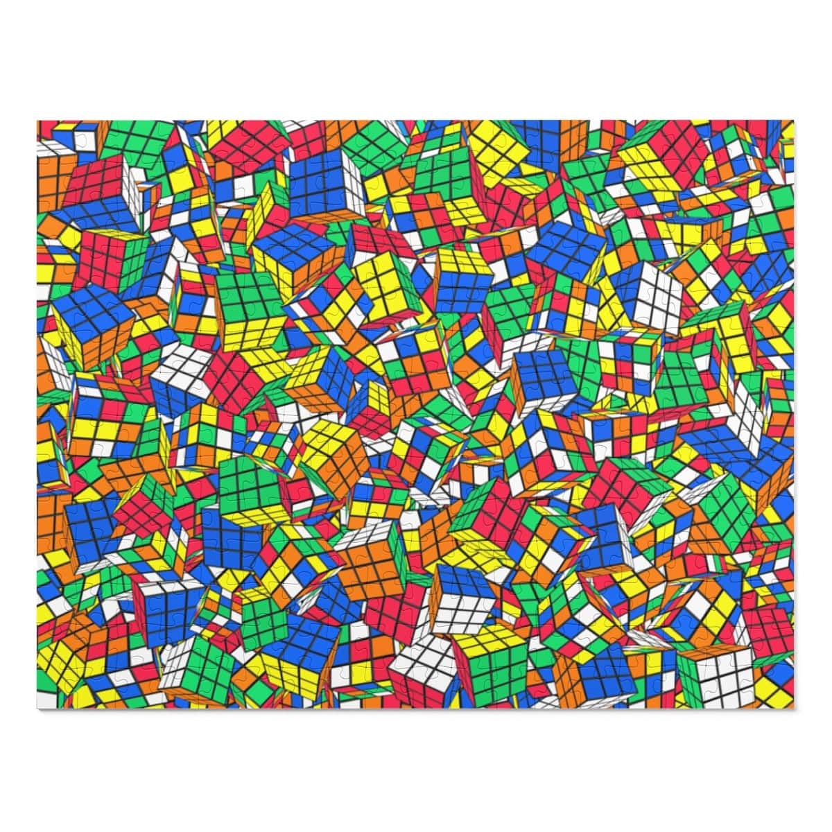 Rubik's Cube Jigsaw Puzzle Crazy Cubes Edition