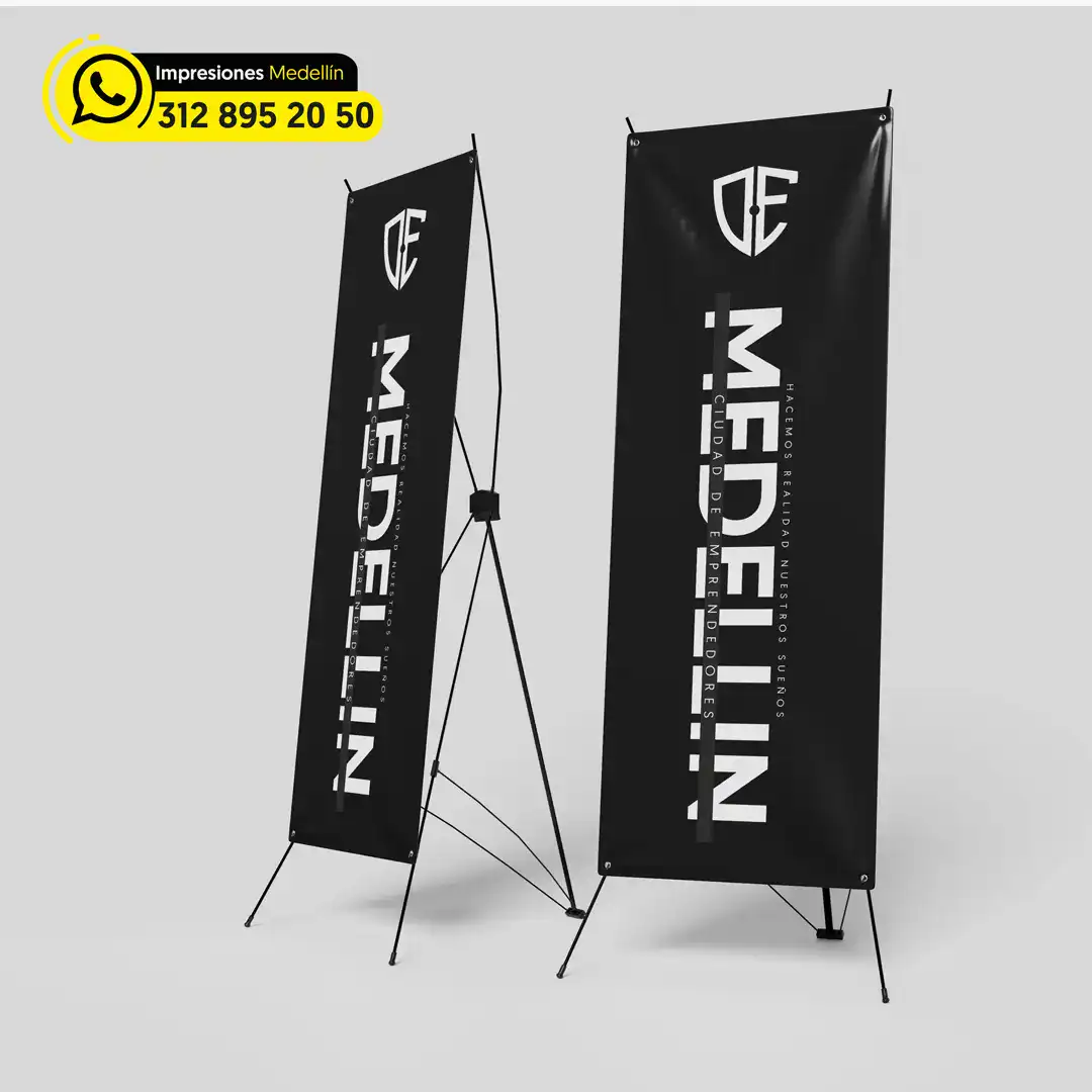 Pendones en Medellin | Diseño e Impresion de Alta Calidad