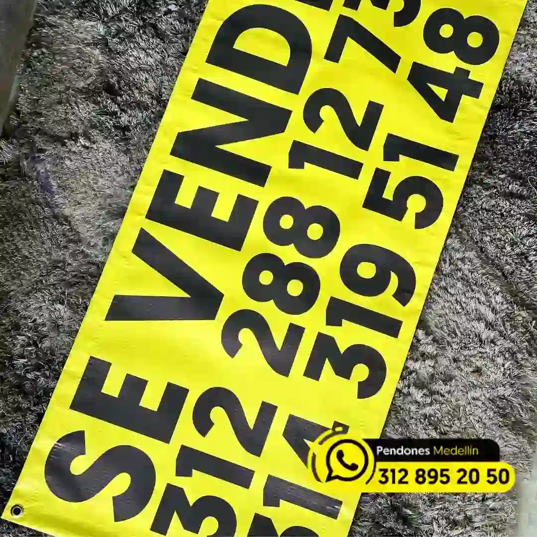 Pendones en Medellin | Diseño e Impresion de Alta Calidad