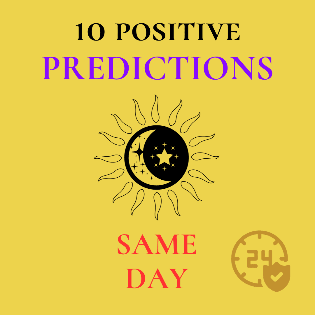 10 Positive Predictions - Same Day - Ess Sea Tea Tarot