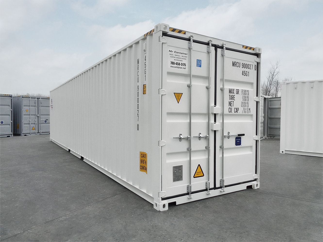 40’HC New (1-trip) Shipping Container - Mr Container