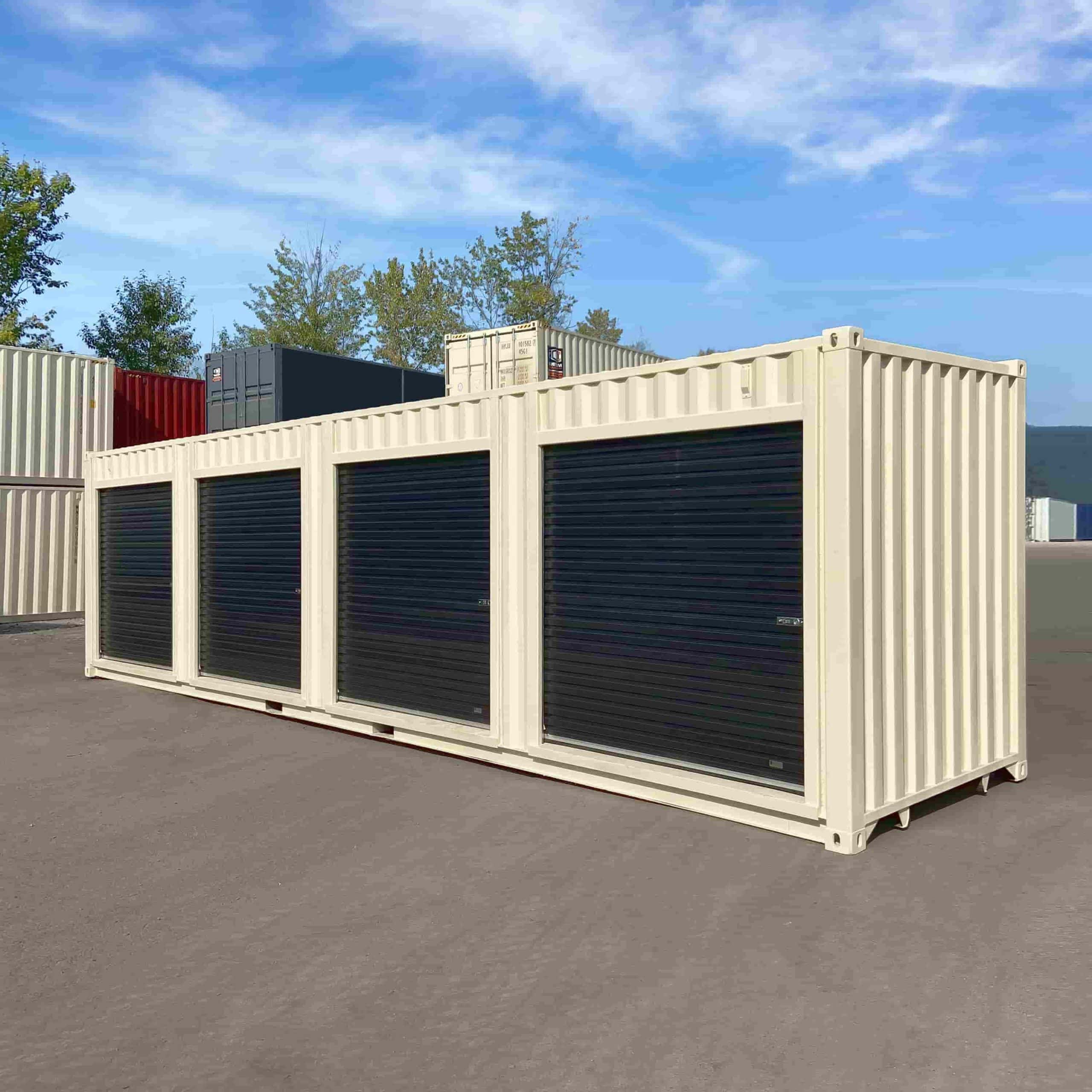 40’HC Dangerous Goods Container w/ Roll Up Doors - Mr Container