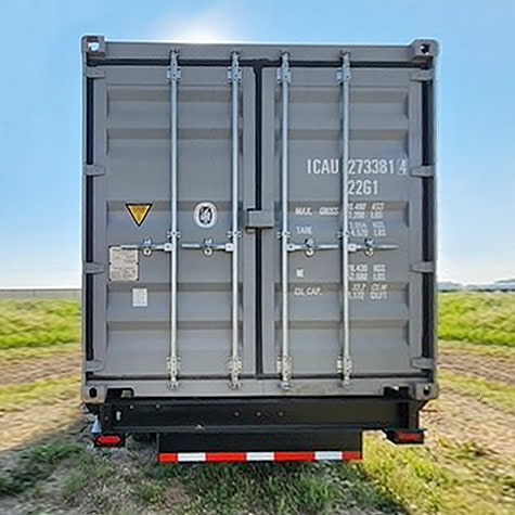 20’ Bumper Pull Container Chassis - Mr Container