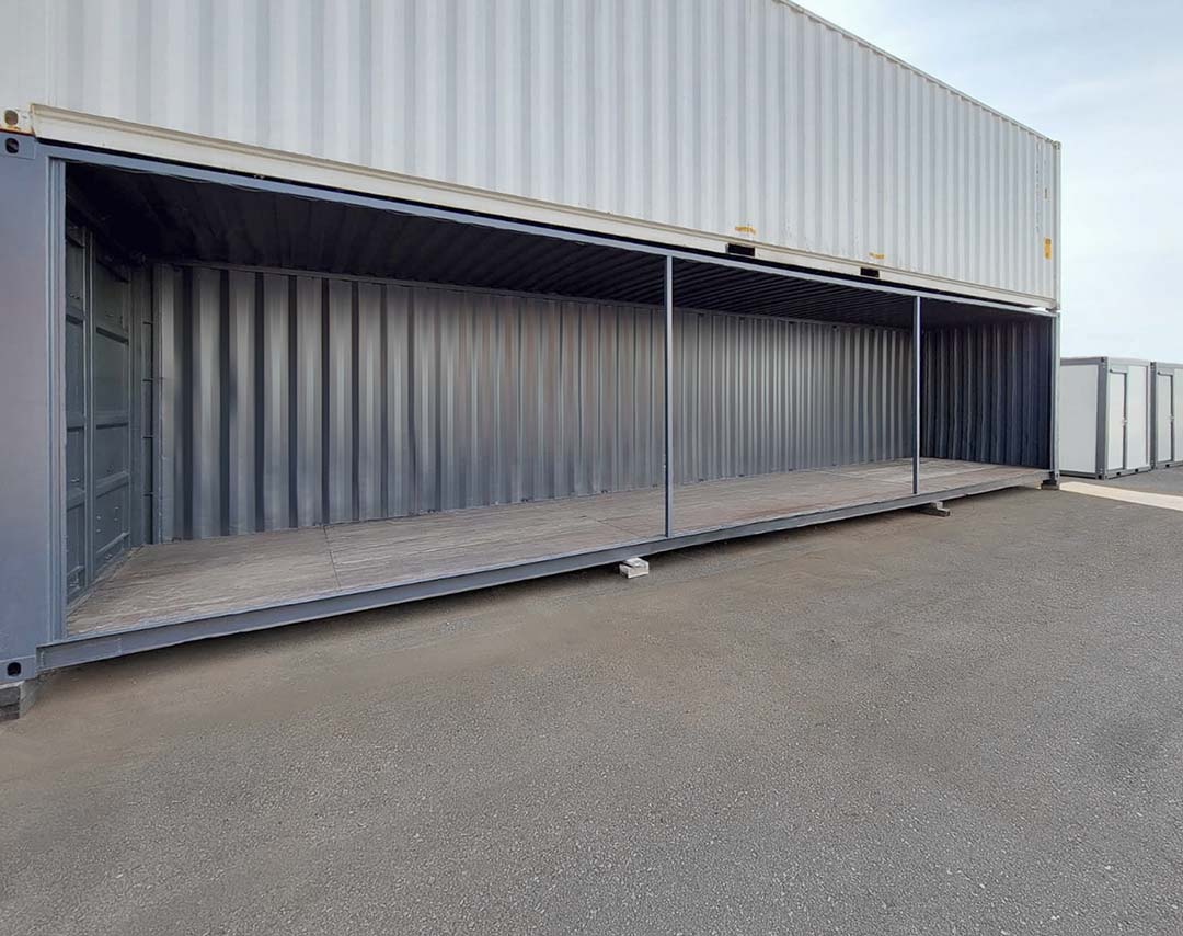 40’HC Used “Open Face” Shipping Container - Mr Container