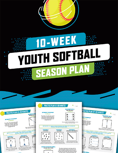 Softball Conditioning Drills - 2-Man Juggling - Softball Spot