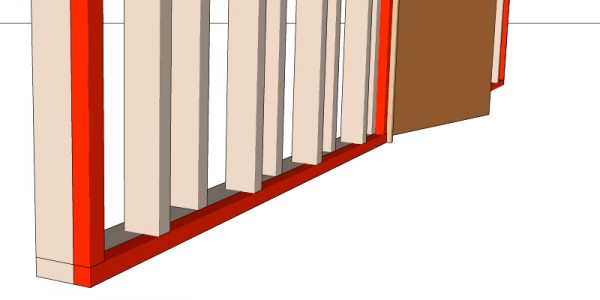 How to build a staggered stud wall